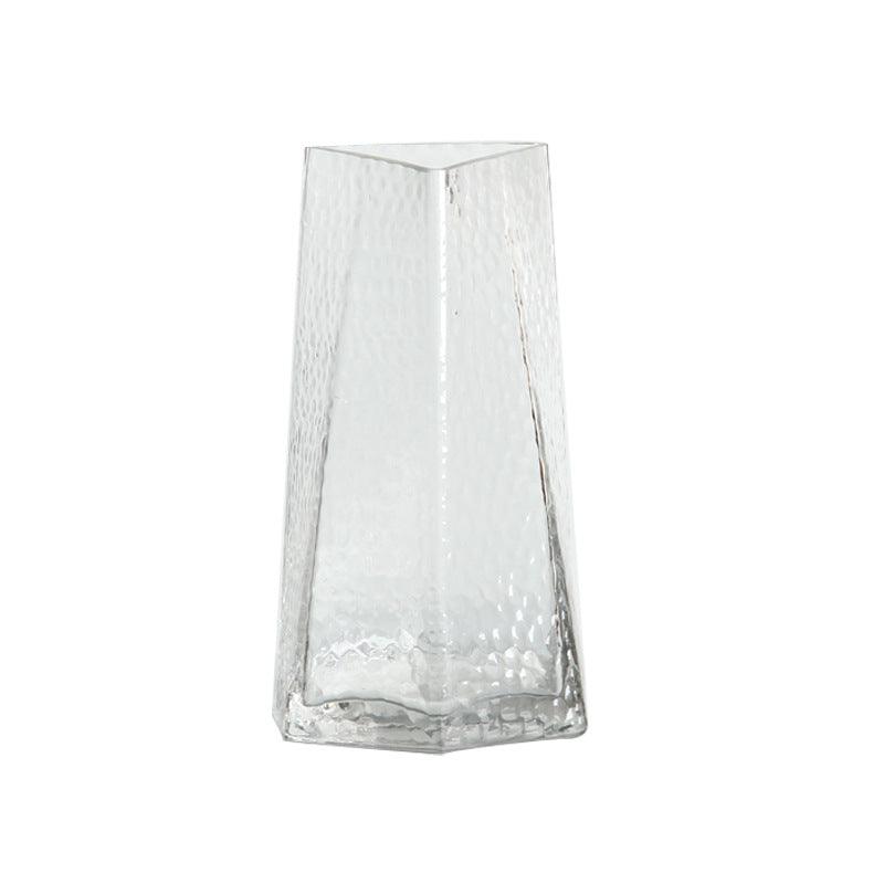 Artemis Triangle Glass Vase Plain Medium – Miss One